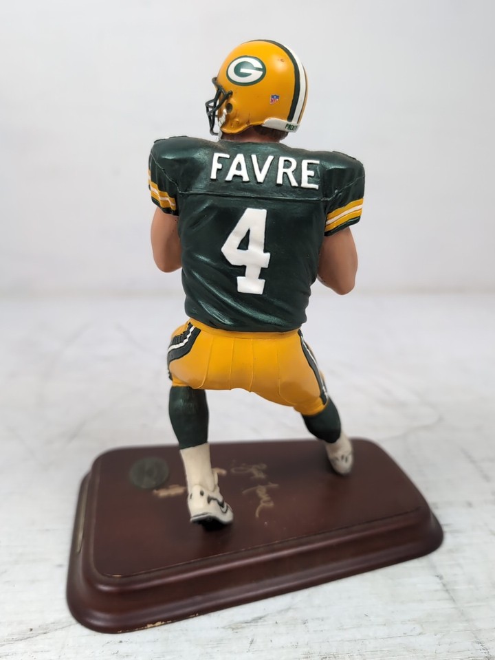 Brett Favre Danbury Mint All Star Figurine Statue Green Bay Packers ...