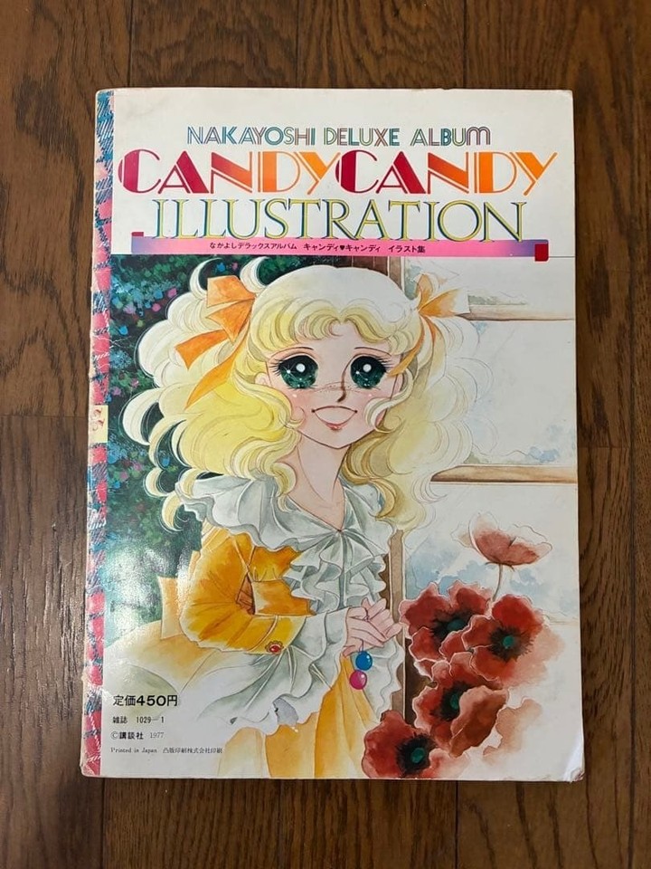 Candy Candy Illustration Book Yumiko Igarashi Nakayoshi Deluxe Album | eBay