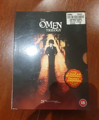 The Omen Trilogy (Deluxe 25 anniversary edition boxset) (DVD Region 2 ...