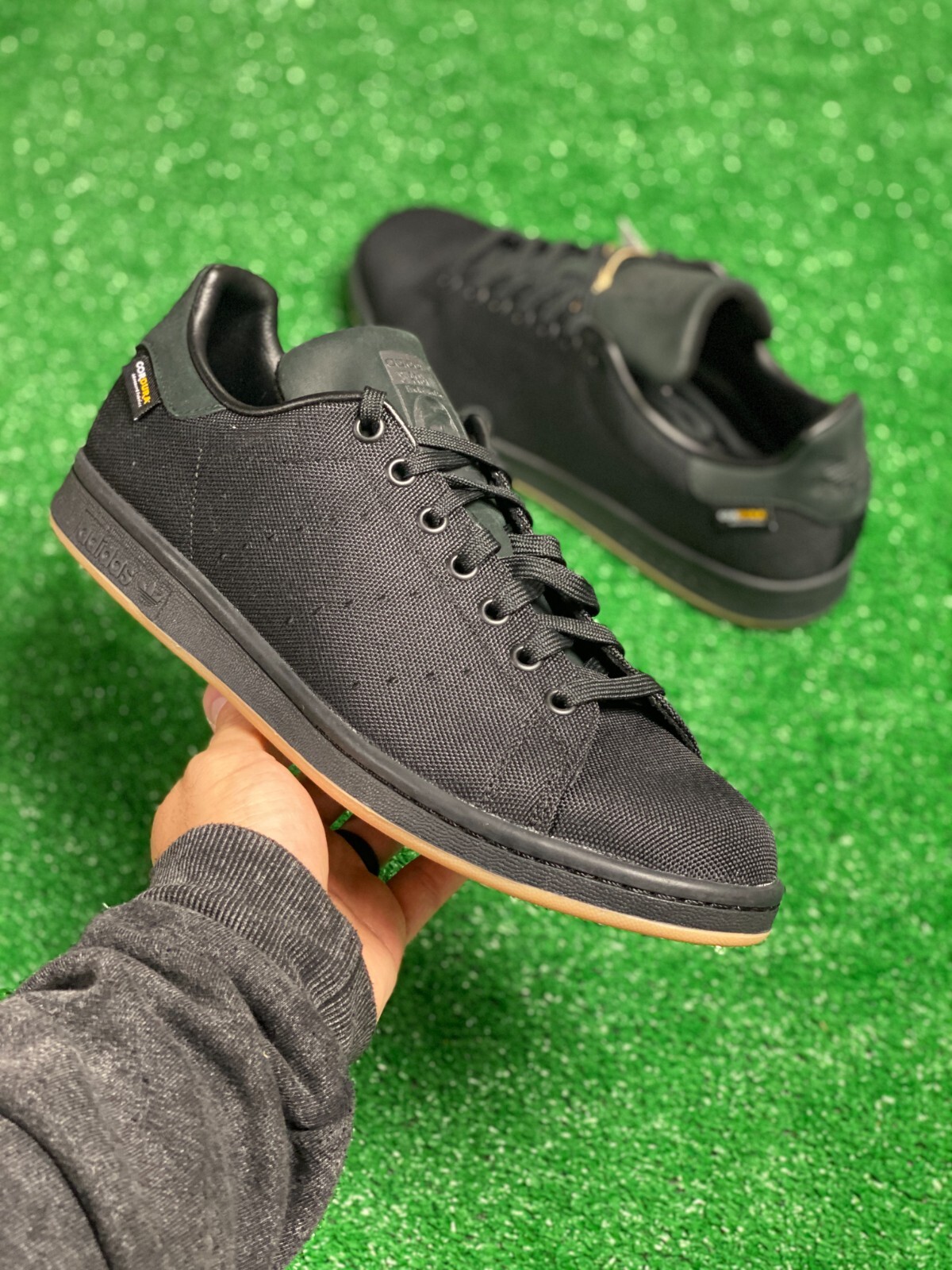 Adidas Stan Smith Black Mens GZ2592 NEW Sz 7 | eBay