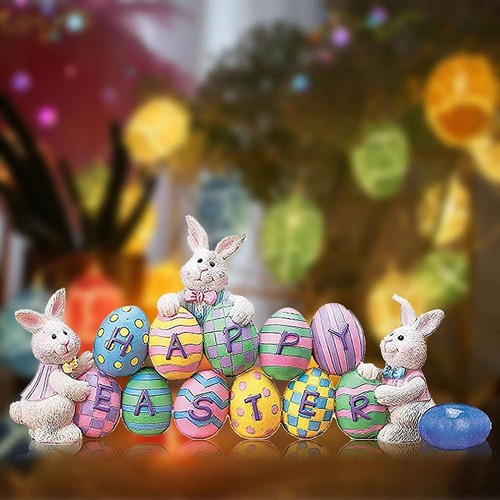 Acrylic Easter Spring Bunny Decoration Tabletop Cute Craft Easter ...