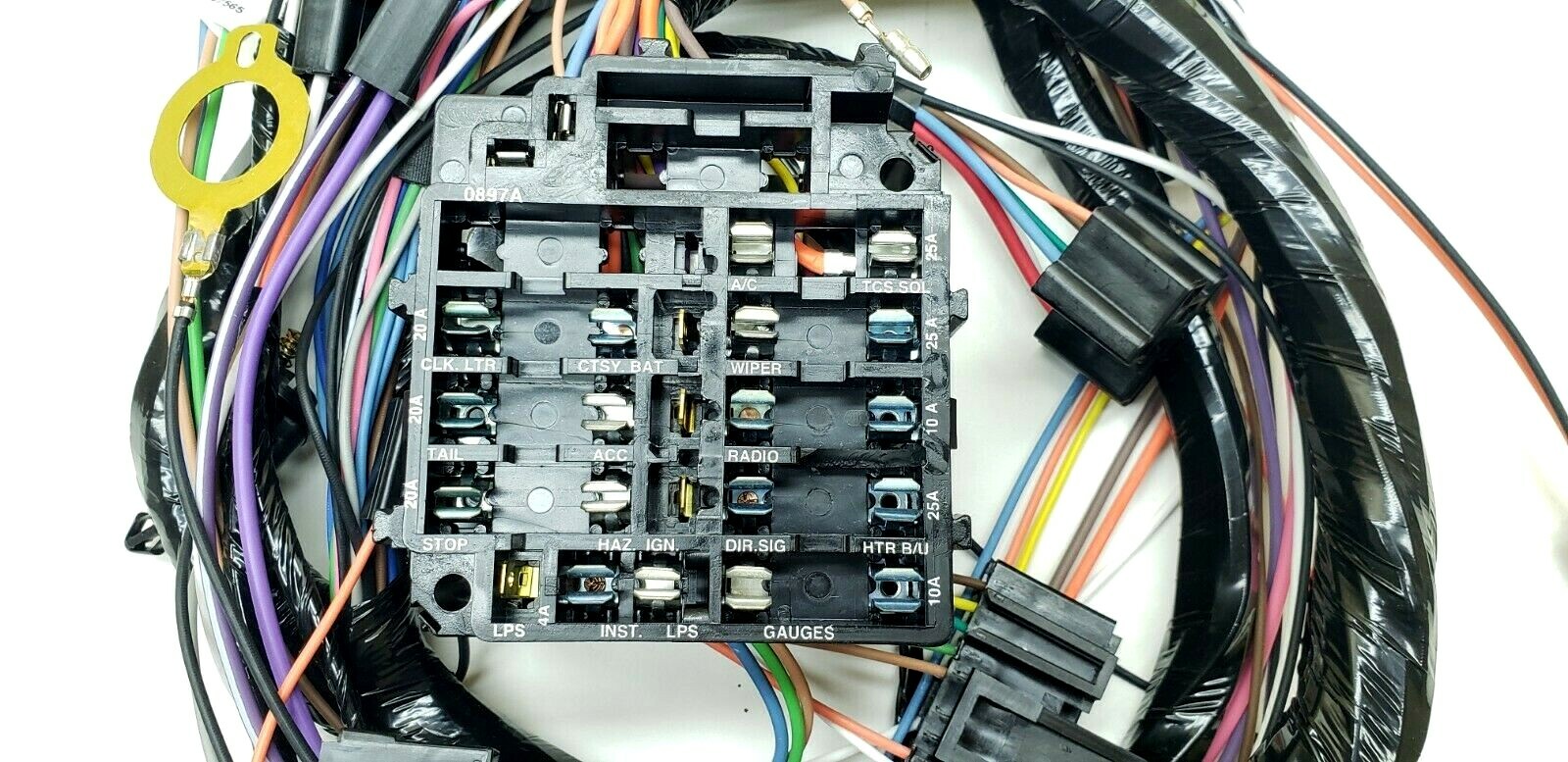 Dash Wiring Harness Fuse Box 1970 Chevelle El Camino Monte Carlo SS ...