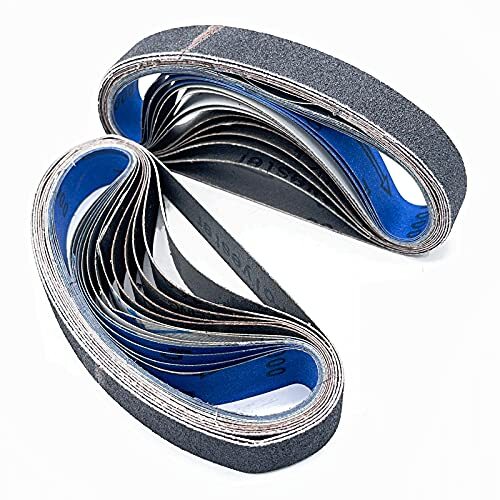 28 Pack 1 x 18 Inch Silicon Carbide Sanding Belts,Knife Sharpening ...