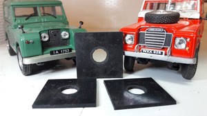 Land Rover Series 1 2 2a 3 Front Radiator Grille Panel Chassis Rubber ...