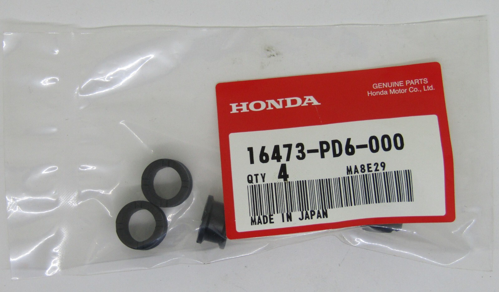 New Honda Genuine Parts Boat OEM Cushion Ring Pack of 4 Part No. 16473 ...