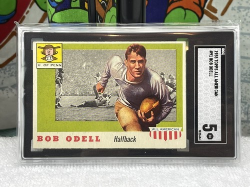 1955 Topps All American Football #91 Bob Odell SGC 5 Freshly Graded | eBay