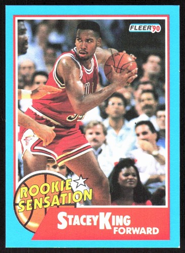 STACEY KING 1990-91 FLEER ROOKIE SENSATIONS #5 RC CHICAGO BULLS | eBay