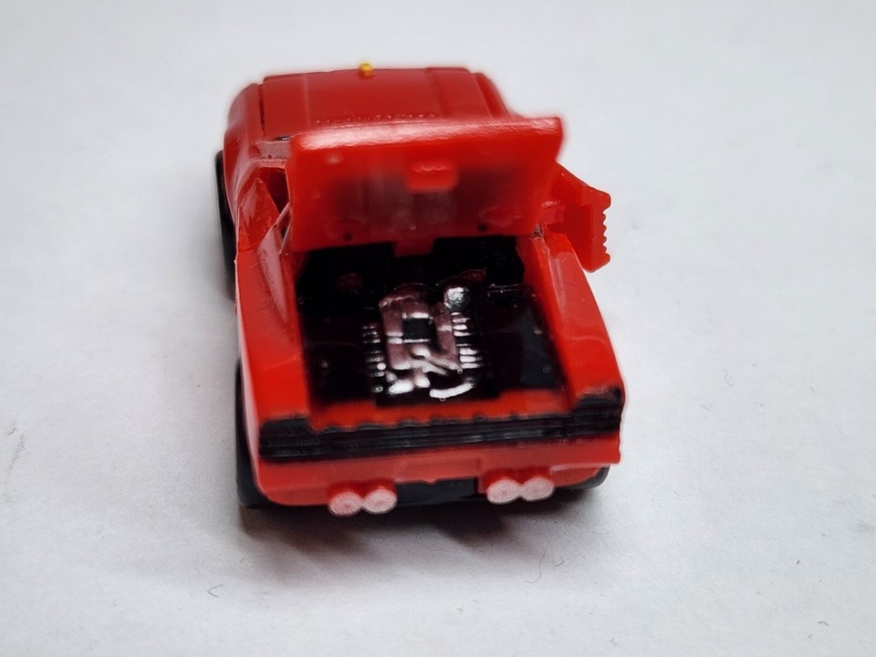 Vintage Galoob Micro Machines FERRARI TESTAROSSA Deluxe Red Car Opening ...