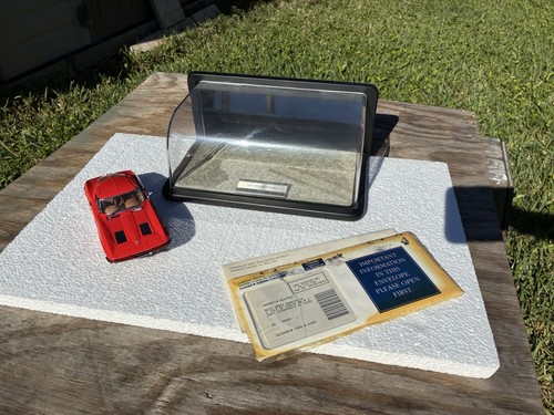 Franklin Mint 1963 Corvette Sting Ray with Display Case and C of A ...