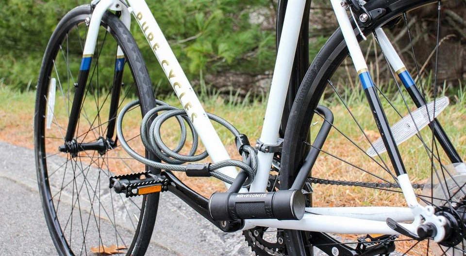 (2 pack) Kryptonite Level 5 14 mm U-Lock Bicycle Lock with Looped Bike ...