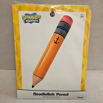 Spirit Halloween SpongeBob Squarepants DoodleBob Inflatable Pencil Prop ...