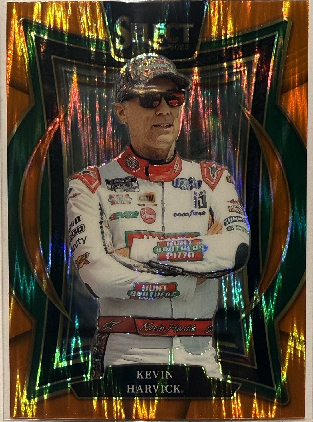 2025 Panini Select - Grandstand Kevin Harvick, Kevin Harvick #35 Orange ...