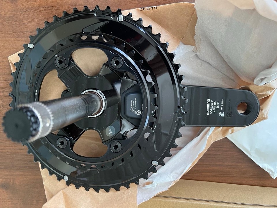 Shimano Dura-Ace FC-R9200-P 165 mm 52/36 12-Speed Power Meter Bike ...