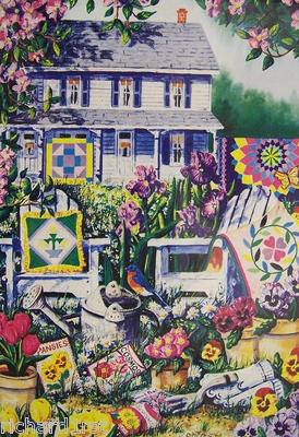 Jigsaw puzzle Americana Spring Dance 300 piece NEW in collector's tin ...