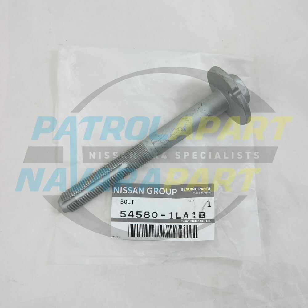 Genuine Nissan Patrol Y62 VK56 Front + Rear Lower Control Arm Bolt ...