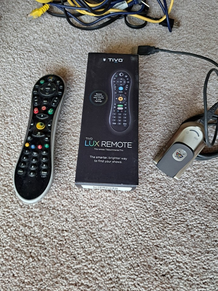 Tivo Premiere XL Series 4 Lifetime Subsco. w upgraded remote & storage ...