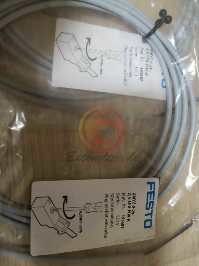 NEW FESTO cable KMYZ-9-24-2,5-LED-PUR-B 193687 | eBay