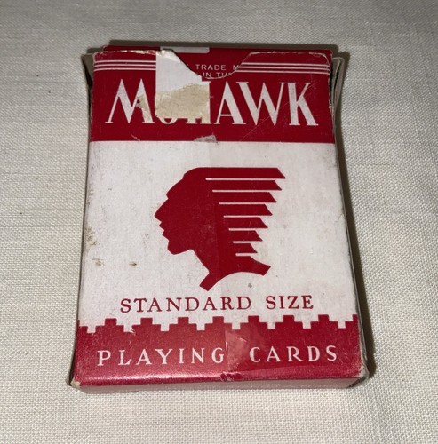 Mohawk Standard Sized Vintage Camric Finish Playing Cards~Complete Deck ...