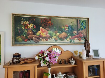 NATUR Leinwand Bilder Groß Wandbilder Leinwandbild Wohnzimmer BIld 167× ...