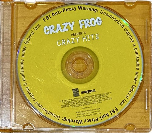 Crazy Frog Presents Crazy Hits [Bonus Tracks #1] by Crazy Frog (CD, Jan ...