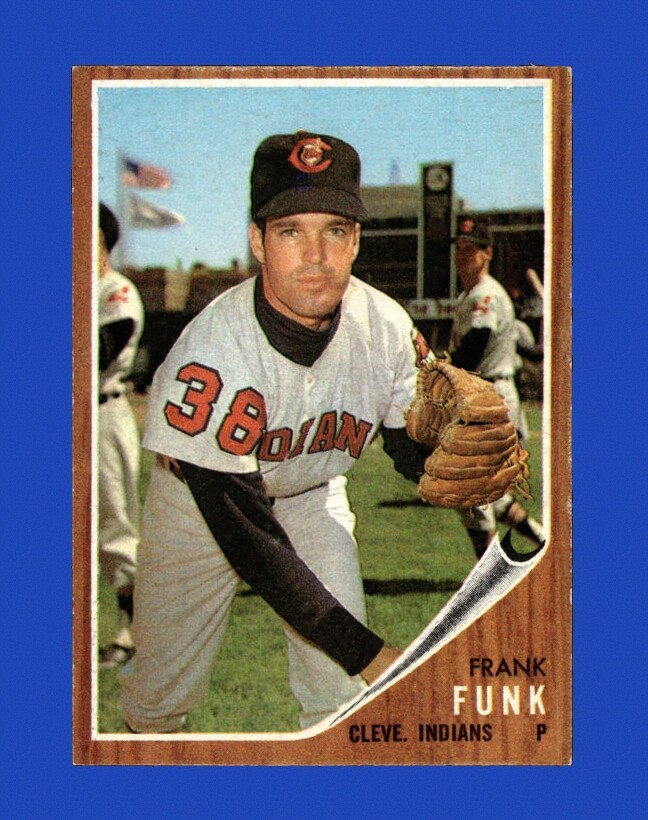 1962 Topps Set-Break #587 Frank Funk EX-EXMINT *GMCARDS* | eBay