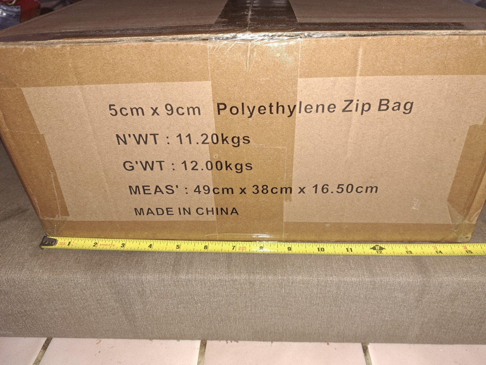 Bags 6"x9" Specimen Transport Biohazard Bag, Econo-Zip, with absorbent ...