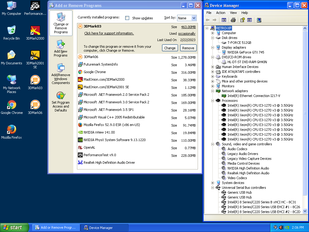 NEW Windows XP + Vista Retro Gaming PC - GTX 745, Xeon v3, 512GB SSD ...