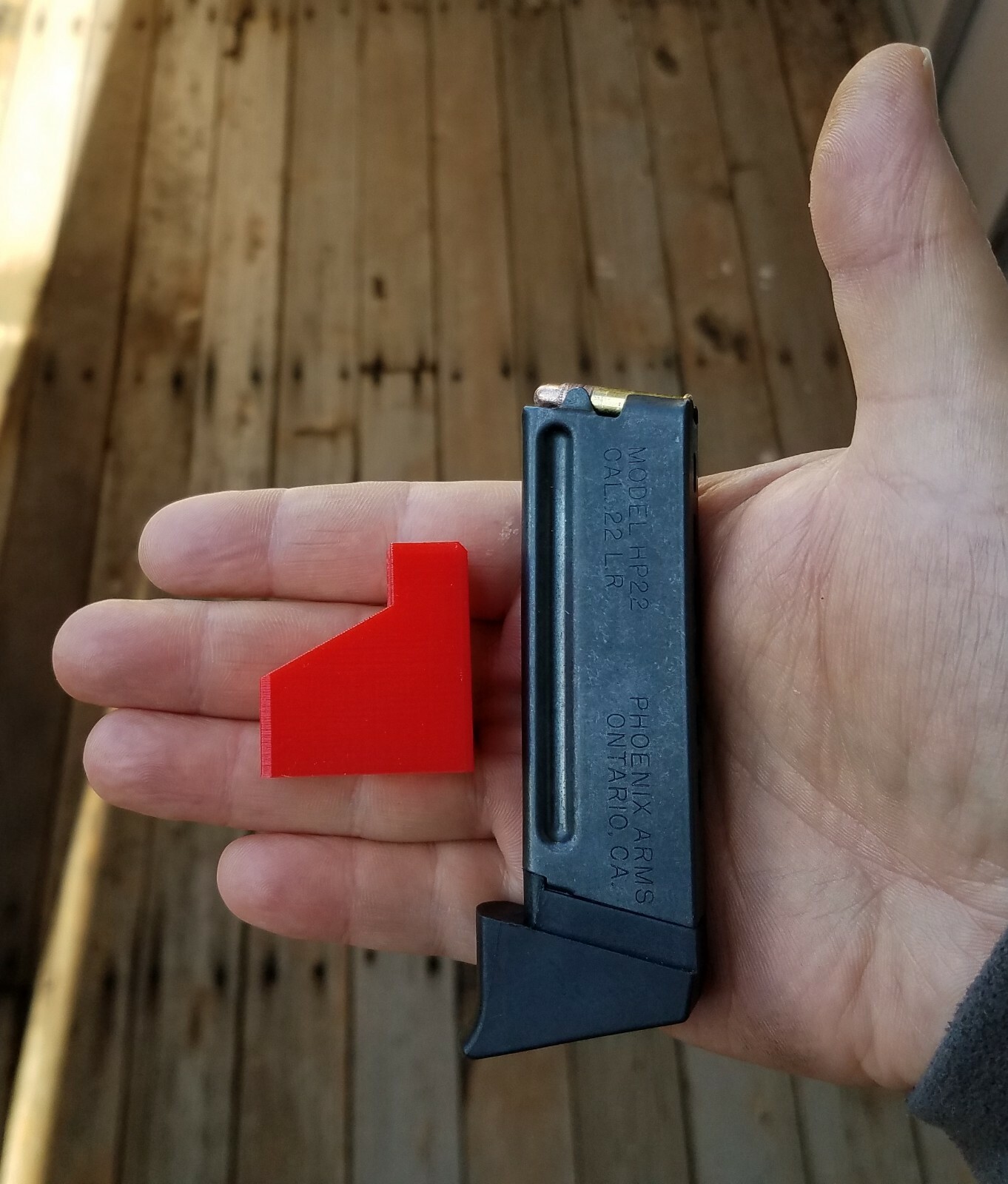 Thumb Saver magazine Loader for Phoenix Arms HP22 .22 LR and HP25 25ACP ...