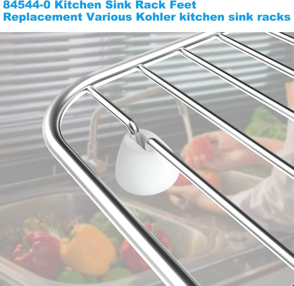 Kitchen Sink Rack Feet 845440 for Various Kohler Kitchen Sink Racks Fit ...
