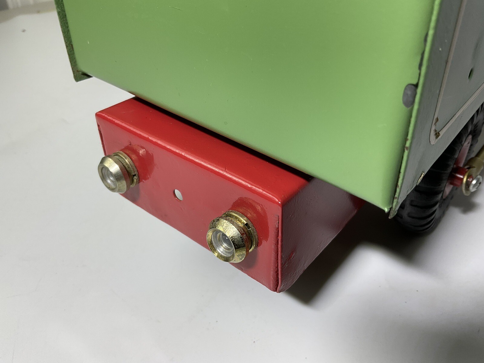 VTG Tri-ang Puff-Puff Pressed Steel Train Locomotive 17" Made in ...