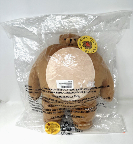 Tiny Headed Kingdom Pip Bear Plush 15 inch Stuffed Toy Brown Tan GO ...