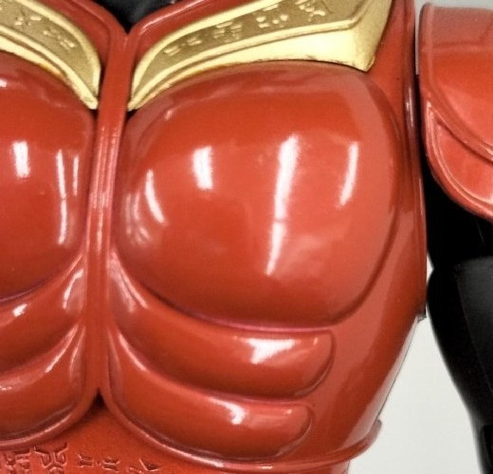 True Bone Carving Kamen Rider Kuuga Mighty Form Bandai JV854 | eBay UK