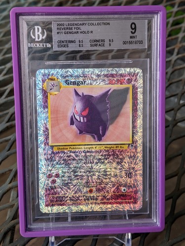 Pokemon Legendary Collection Reverse Holo Gengar #11/110 BGS 9 MINT | eBay