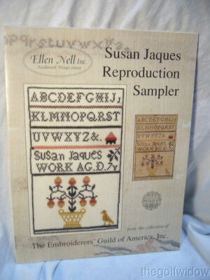 Ellen Nell Inc Susan Jaques Reproduction Sampler Embroiderer's Guild of ...