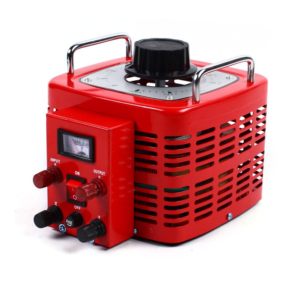 3KVA Variac Transformer Variable 3000VA AC Voltage Regulator 0-130V 30 ...