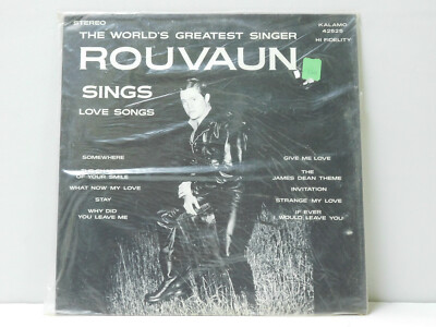 Rouvaun pop LP The World's Greatest Singer Rouvaun Sings Love Songs ...