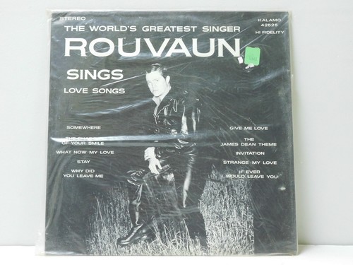 Rouvaun pop LP The World's Greatest Singer Rouvaun Sings Love Songs ...