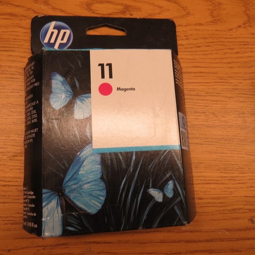 HP 11 Magenta Ink Cartridge C4837A Exp. Feb. 2014 | eBay