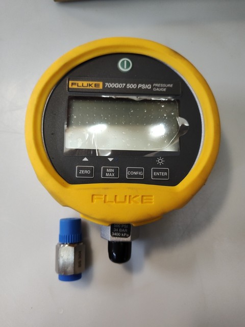 Fluke 700G07 Precision Pressure Test Gauge -12 to 500 PSI 34 Bar for ...