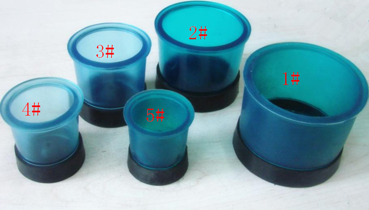 5PCS DENTAL LAB Plastic ROUND CASTING FLASKS RINGS FORMERS W/BASE Base ...