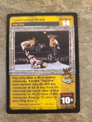WWE WWF Raw Deal CCG - Combination Attack | eBay