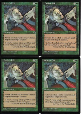 MTG: BROKEN FALL Tempest COMMON; played, Excellent condition x4 | eBay
