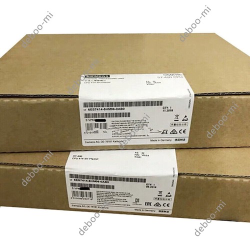 New Siemens 6ES7414-5HM06-0AB0 SIMATIC S7-400H CPU 414-5H 6ES7 414 ...