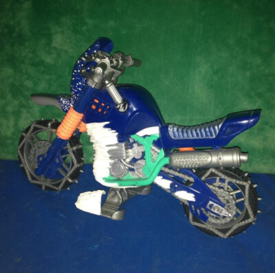 MOTO ACTION MAN SNOW MOTORBIKE HASBRO 2000 | eBay