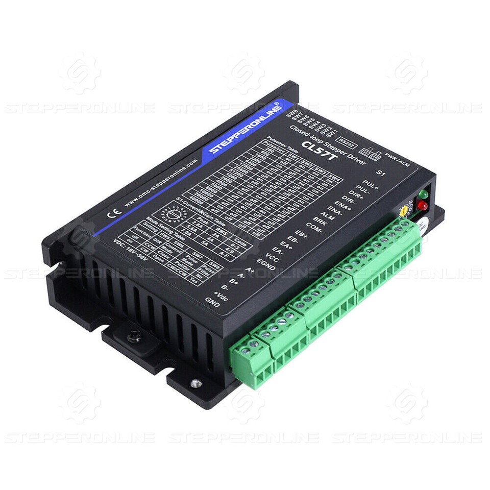 STEPPERONLINE CL57T V41 Nema 23 Closed Loop Stepper Motor Driver 0-8.0A ...