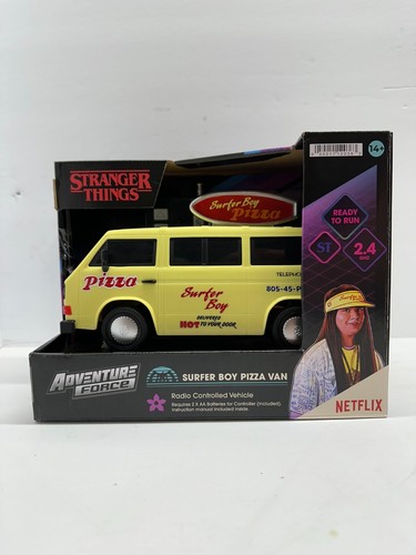 Stranger Things Adventure Force Surfer Boy Pizza Van Radio Controlled ...