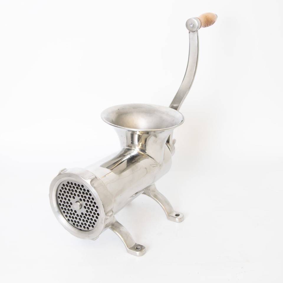 Lehman's Clamp-Down Meat Grinder #32, Manual Stainless Steel Meat ...