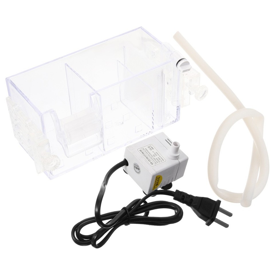 Aquarium Filter Box Fish Tank Accessories Water Purifier Filtration ...
