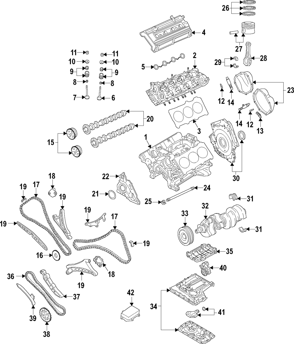 Genuine Audi Engine Timing Chain 06M-109-229-S | eBay