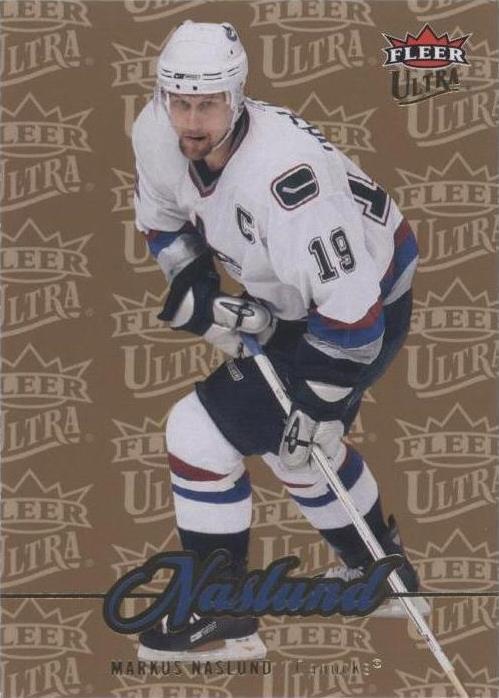 2007-08 Fleer Ultra - Markus Naslund #6 Gold Medallion Edition for sale ...
